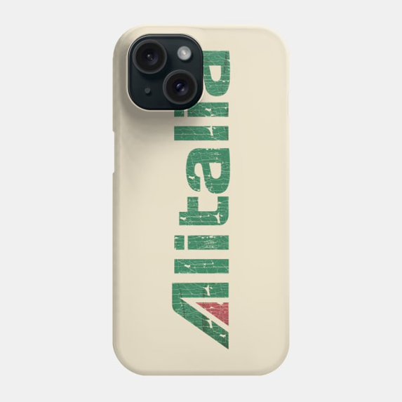 Alitalia Italy Airline Retro Logo Protective Cover for iPhone 11–17 Pro ...
