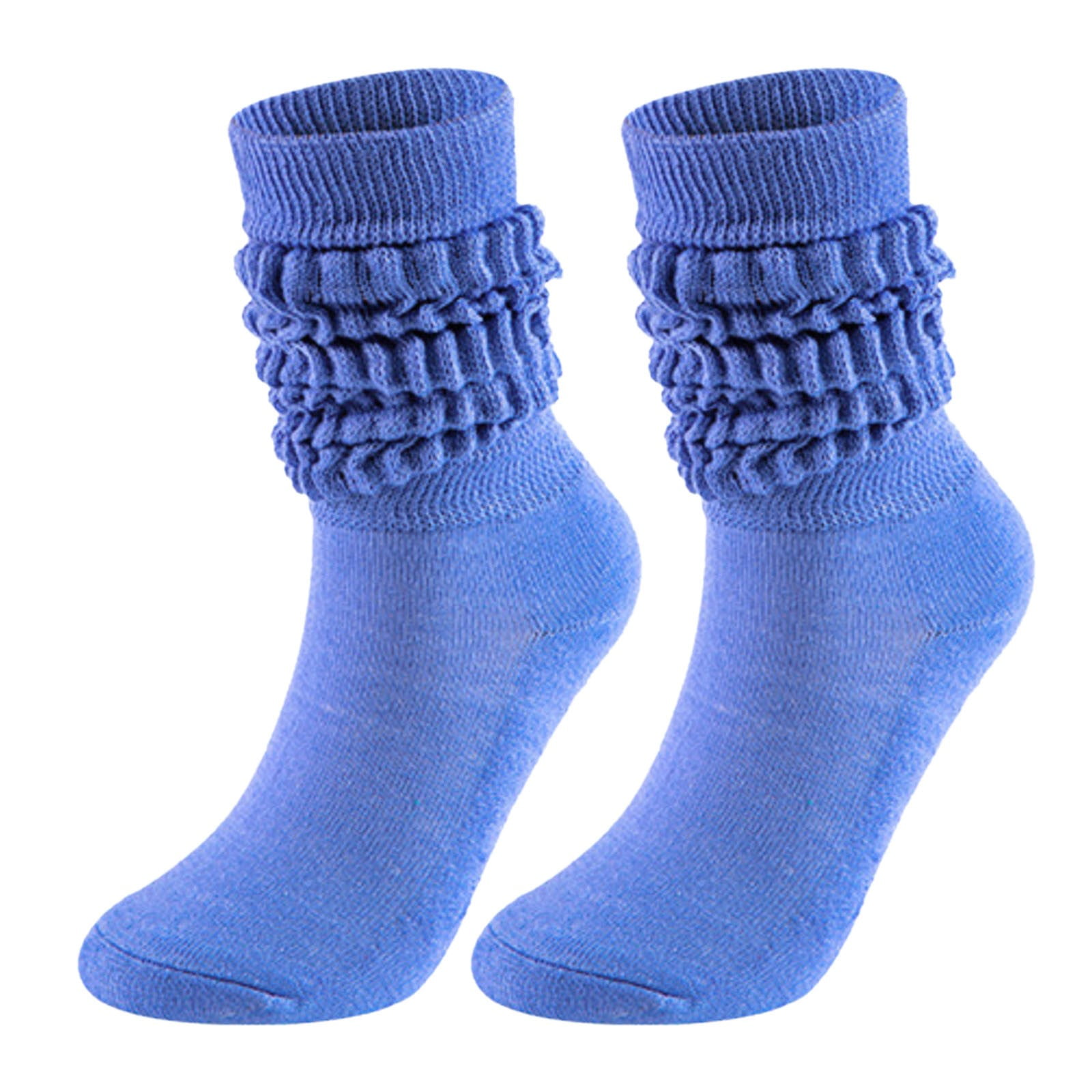 Alitao Crew Socks Slouch Socks Medium High Tube Bubble Socks ...