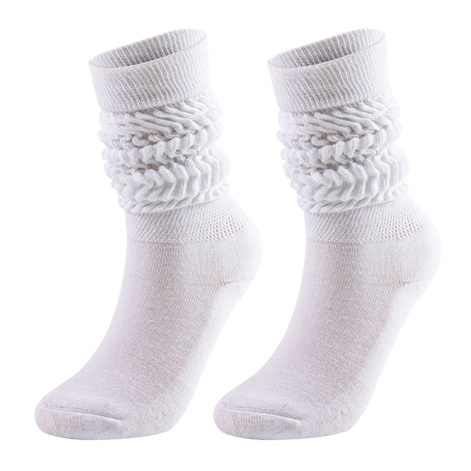 Alitao Crew Socks Slouch Socks Medium High Tube Bubble Socks ...