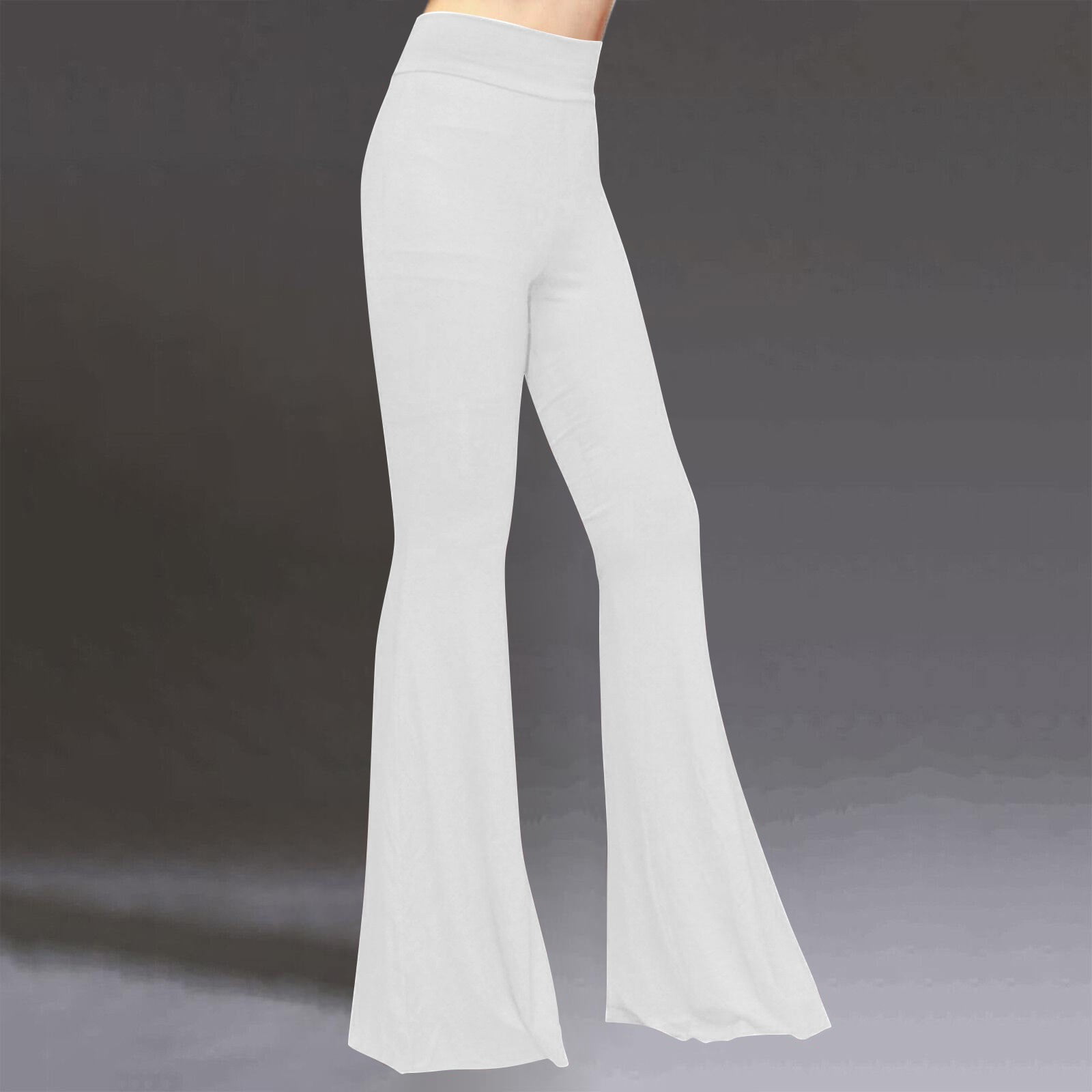 Alitao Leather Pants Wide Leg Pants Woman Flare Leggings For Retro ...
