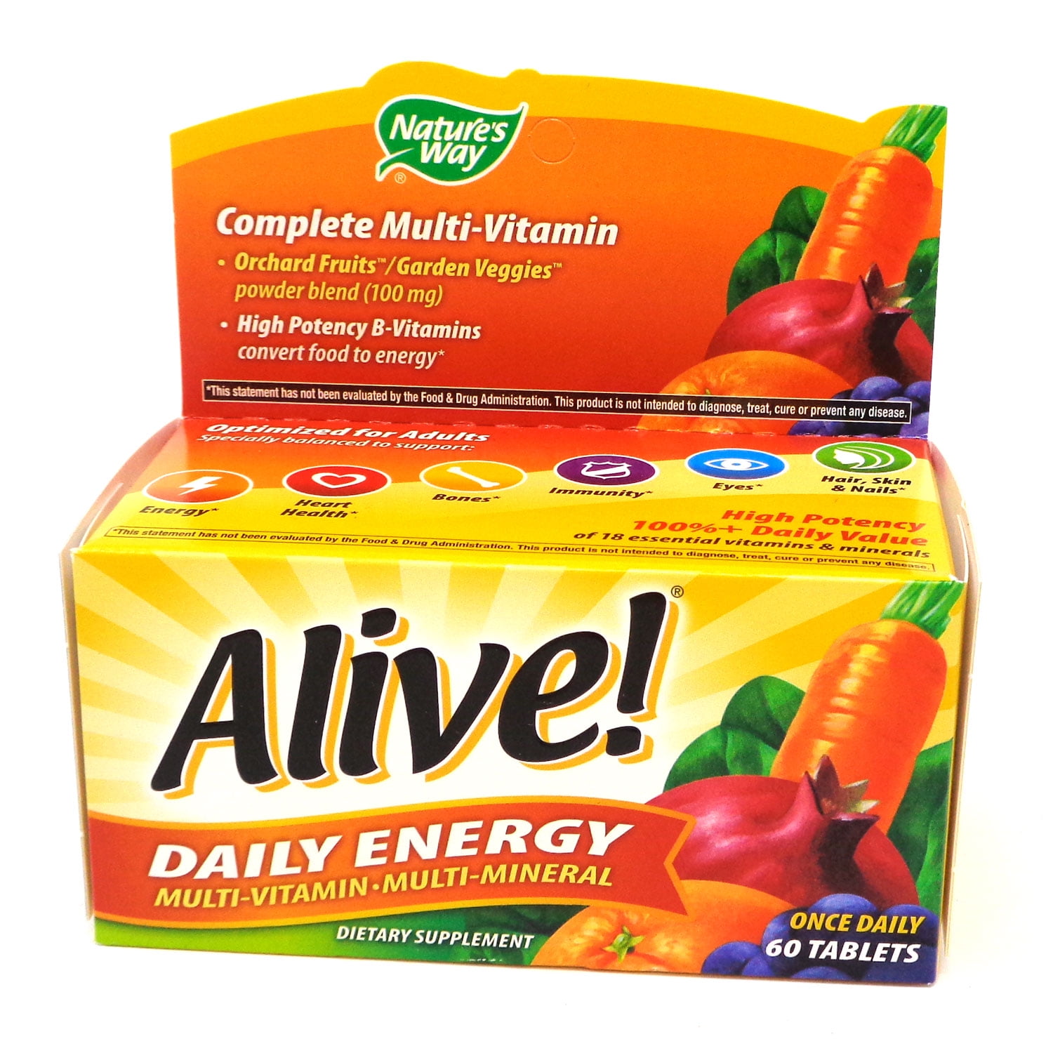 Alive! Daily Energy 60 tablets - Walmart.com