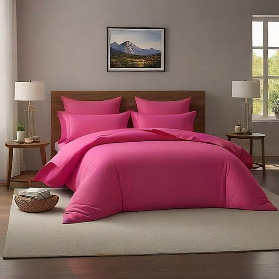 Alive Pixels Fitted Sheet Chocolate Solid 100% Cotton 1-Pc 16" Inch ...