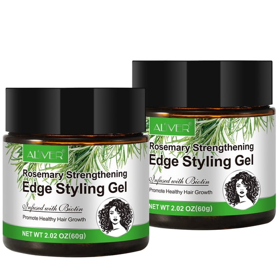 Aliver 2 Pcs Rosemary Edge Styling Gel,Hair Styling Gel Edge Control ...