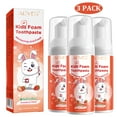 Aliver Kids Foam Toothpaste (3 Pack) - Strawberry, Whitening, Natural ...