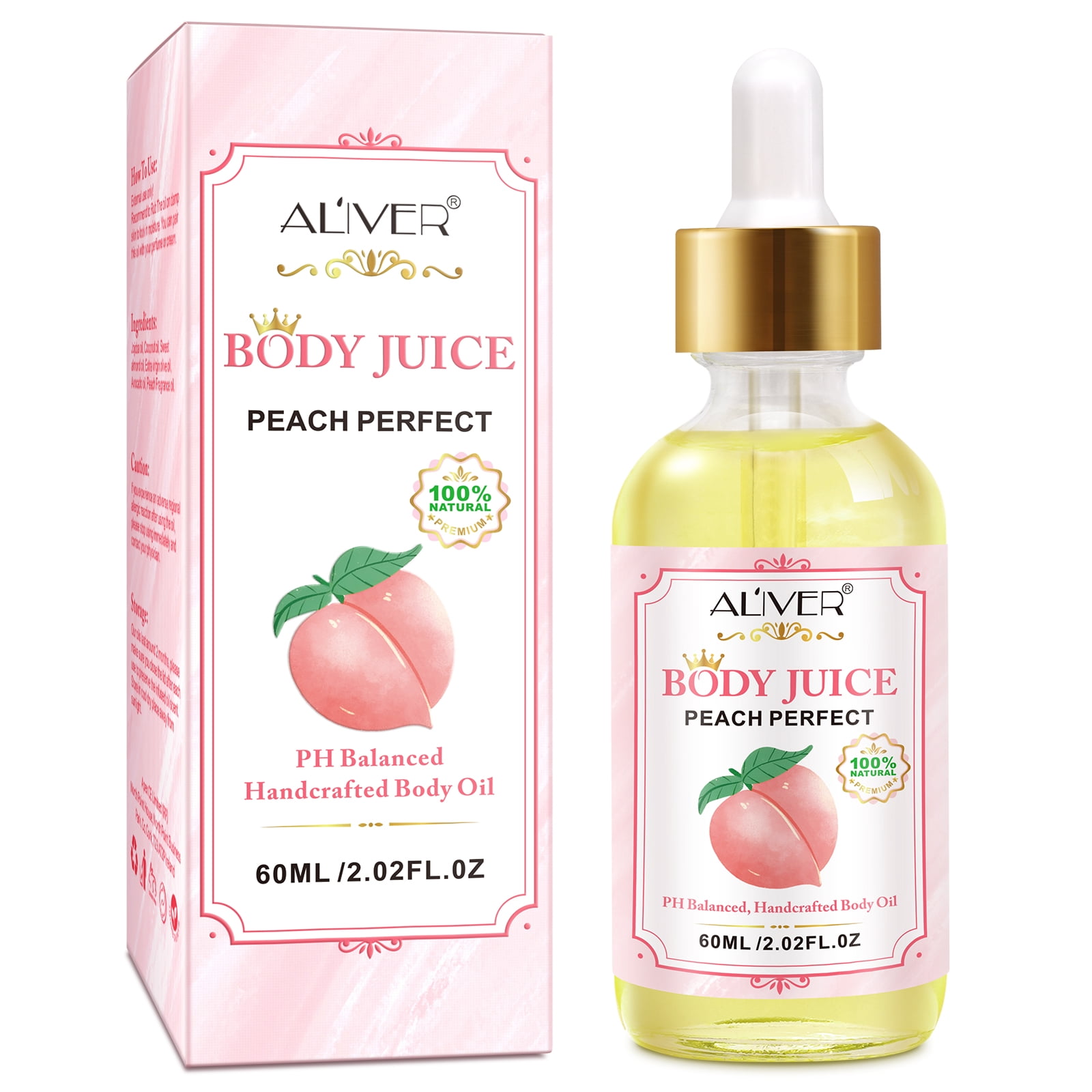 Aliver Body Juice Oil Peach Perfec-Essential Oils for Women's Private ...