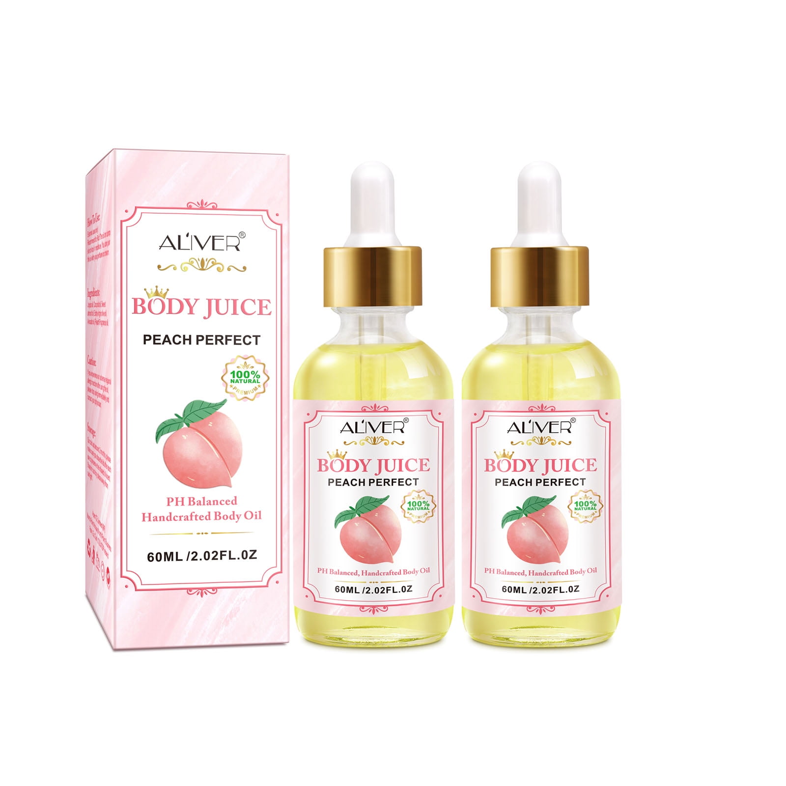Aliver Body Juice Oil Peach Perfec-Essential Oils for Women's Private ...