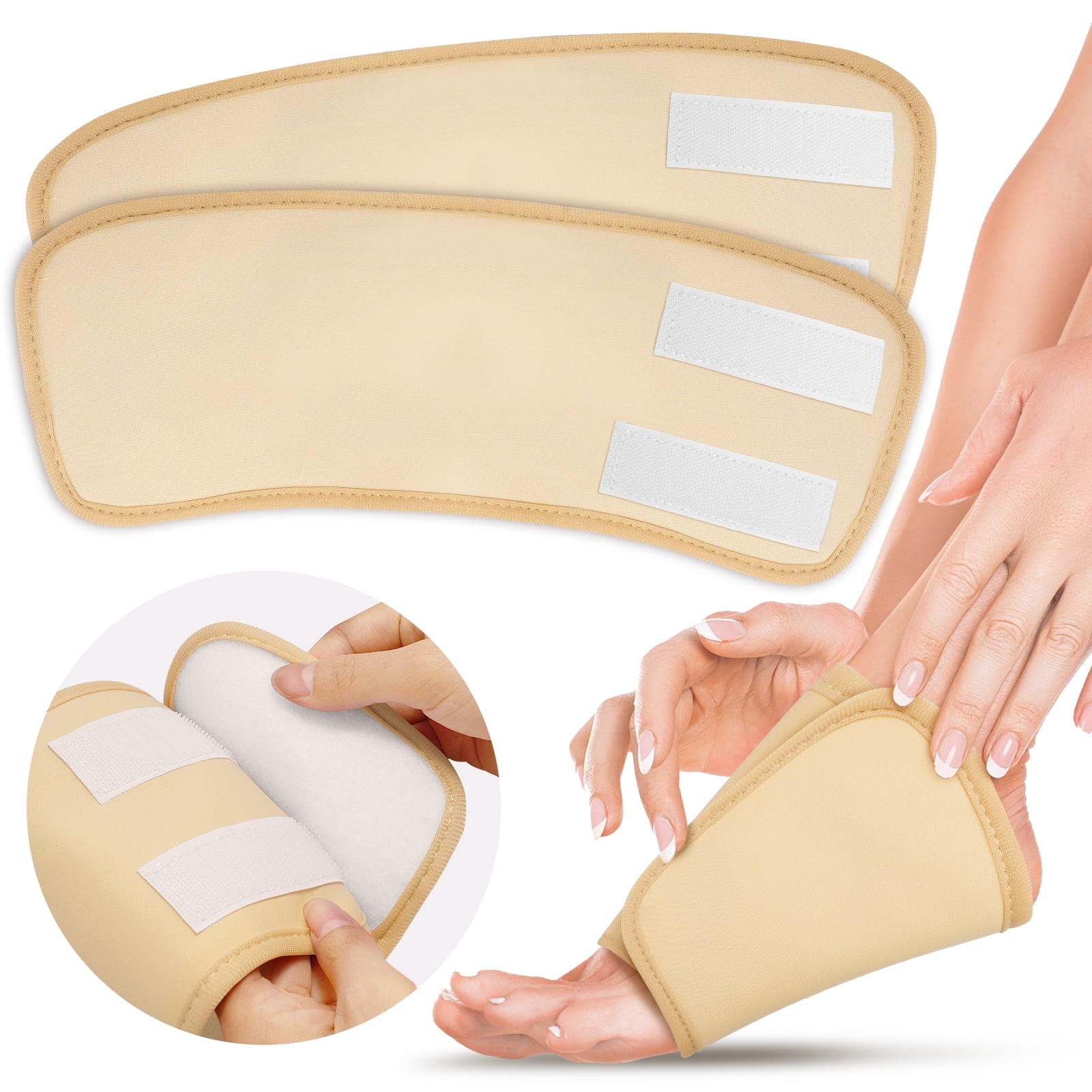 Aliver Castor Oil Foot Wrap-Castor Oil Foot Pads for Soothing ...