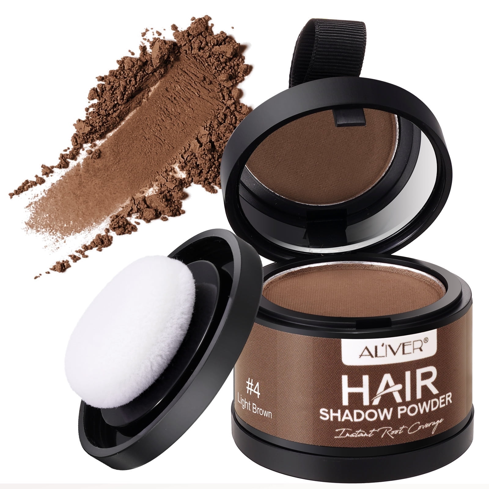 Aliver Hairline Shadow Powder,Hairline Powder for Women with Mirror ...