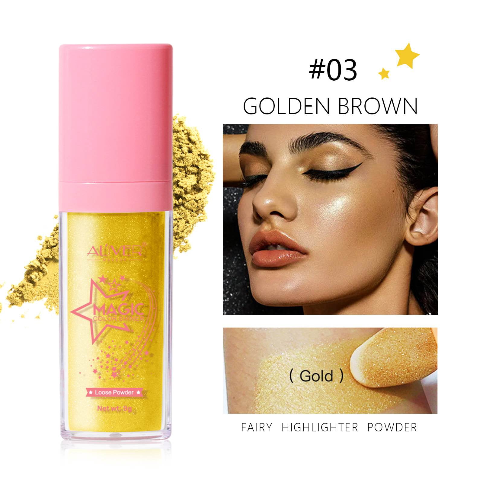 Aliver Highlighting Powder Stick Make Up (Golden Brown),Face Contour ...