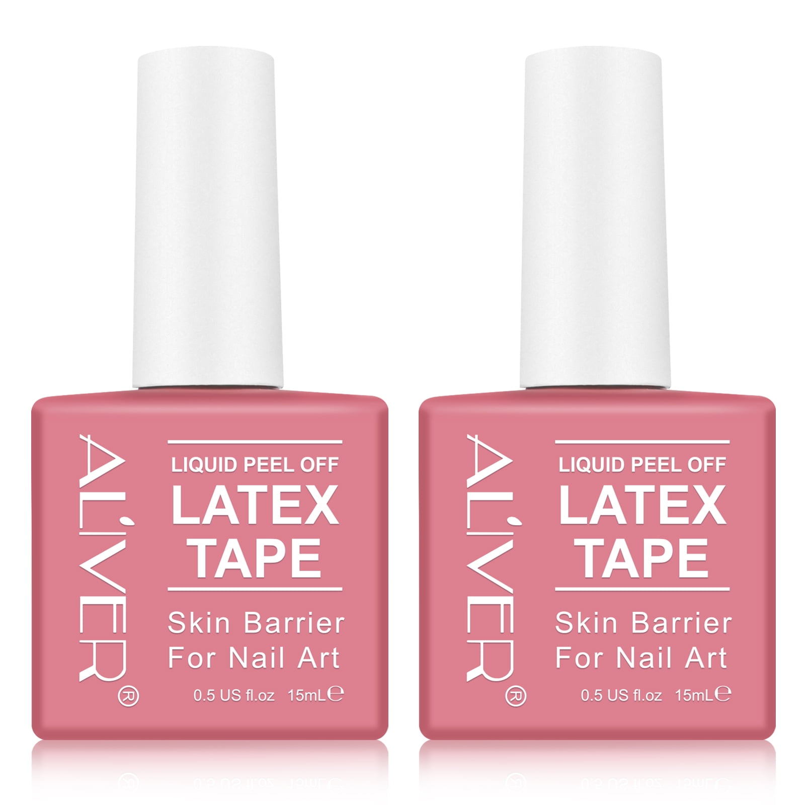 Aliver Nail Art Latex Tape Peel Off Liquid, Anti-overflow Peel Off ...