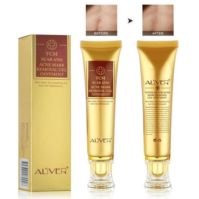 Aliver Scar Cream - TCM Scar and Acne Mark Removal Gel Ointment for ...