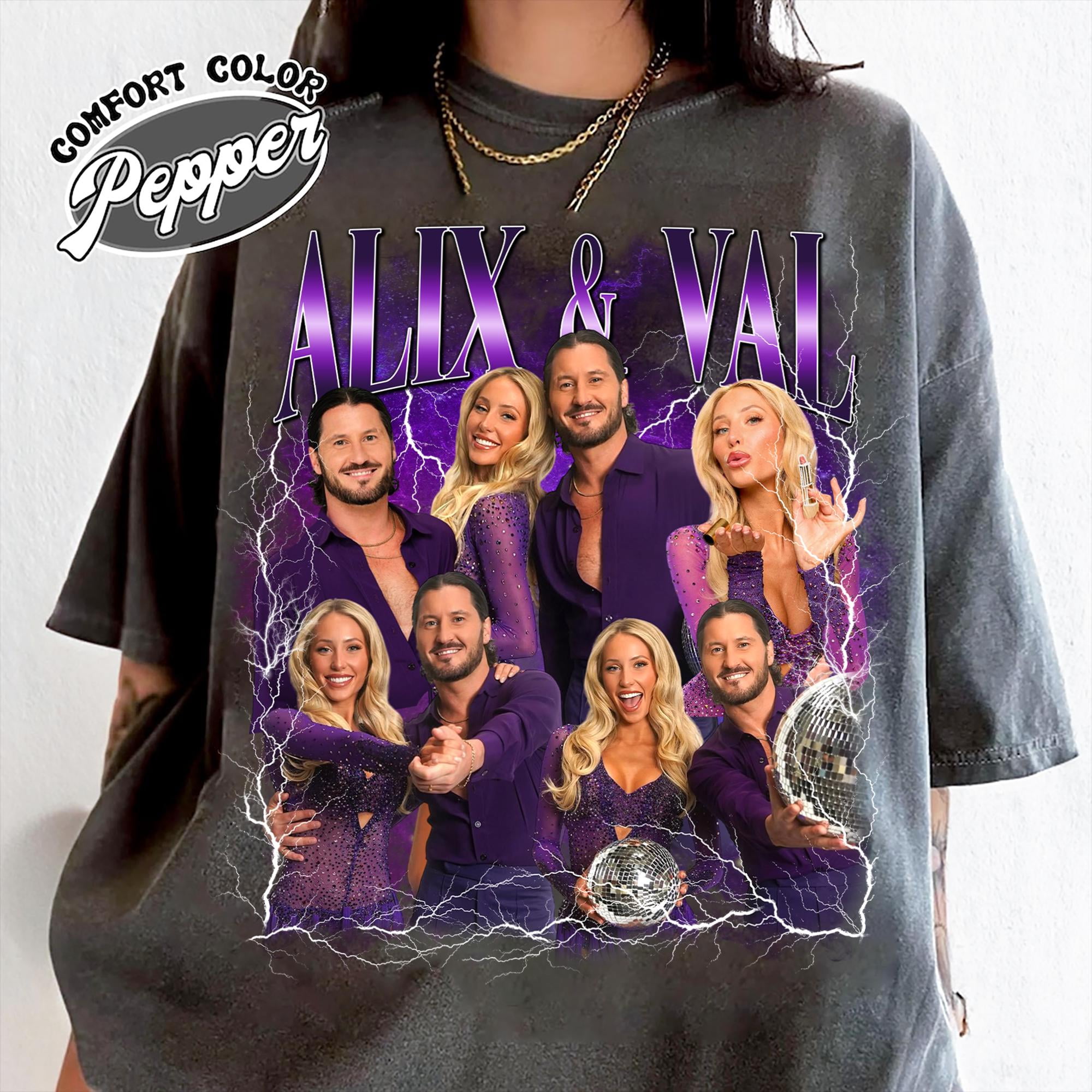 Alix and Val Shirt, Sparkle Dance Duo Bootleg TShirt, Trending Ballroom ...