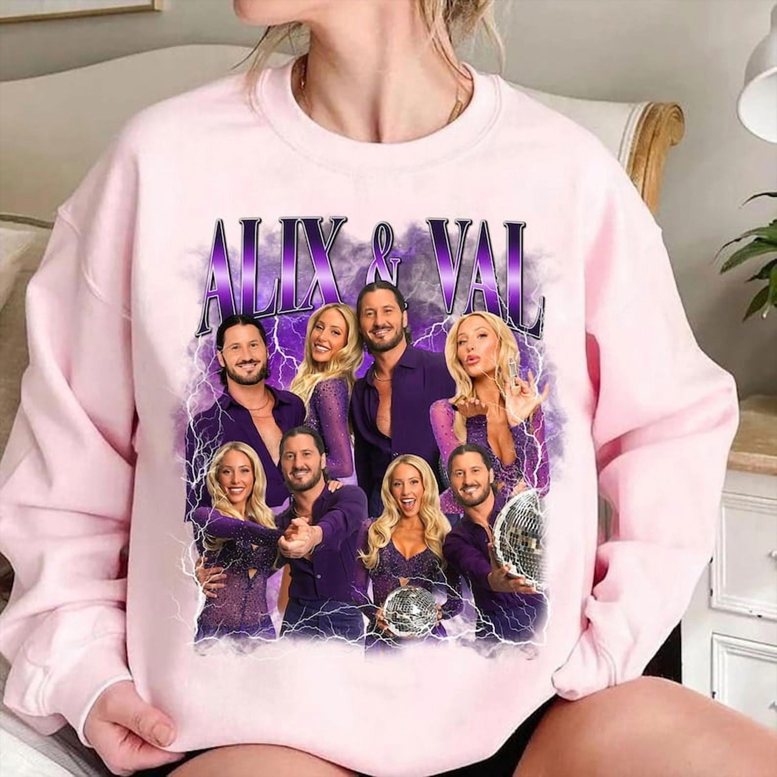 Alix and Val Sweatshirt, Sparkle Dance Duo Sweatshirt, Dancing With The ...