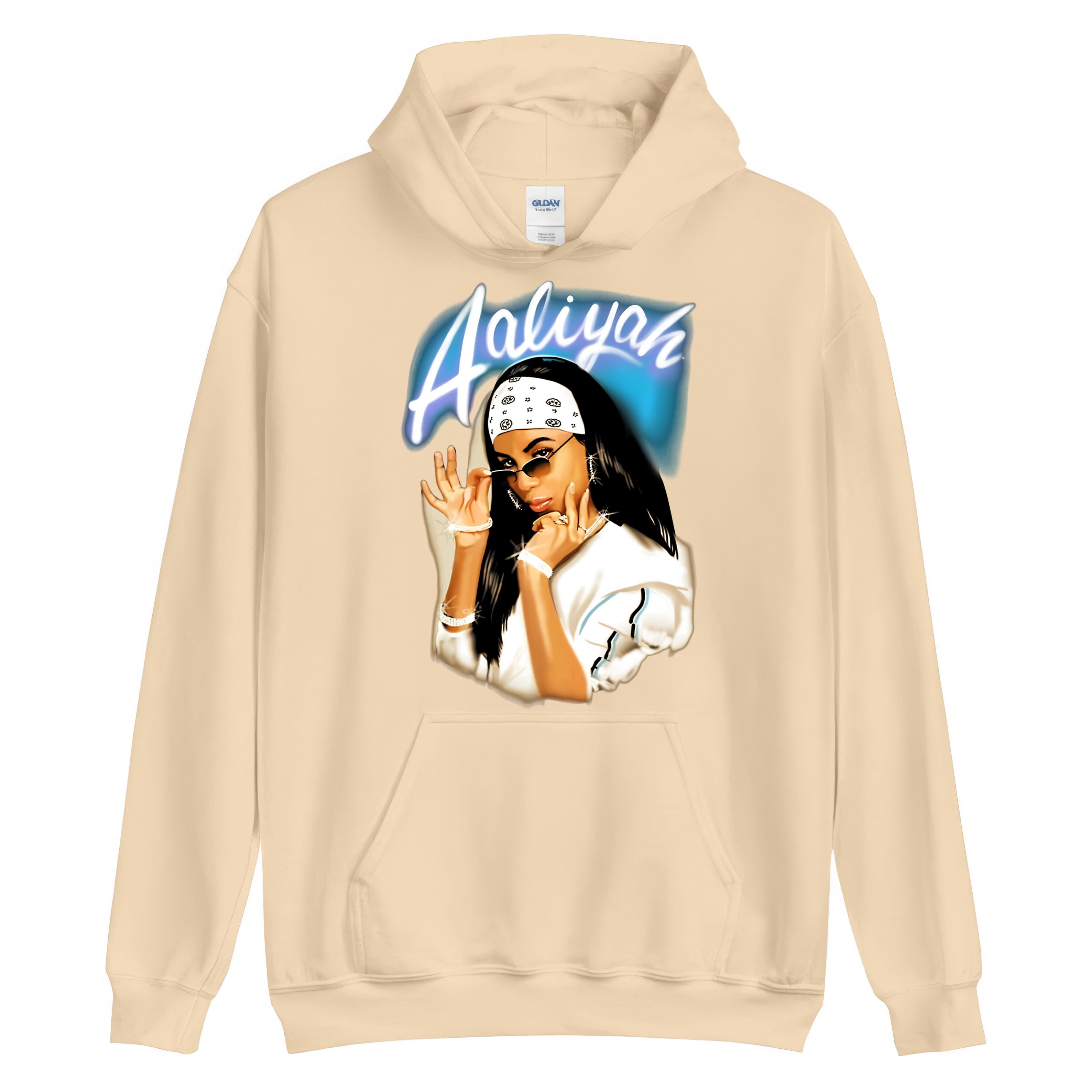 Aliyah queen of R&B Bootleg style graphic t-shirt-TH29405 - Walmart.com