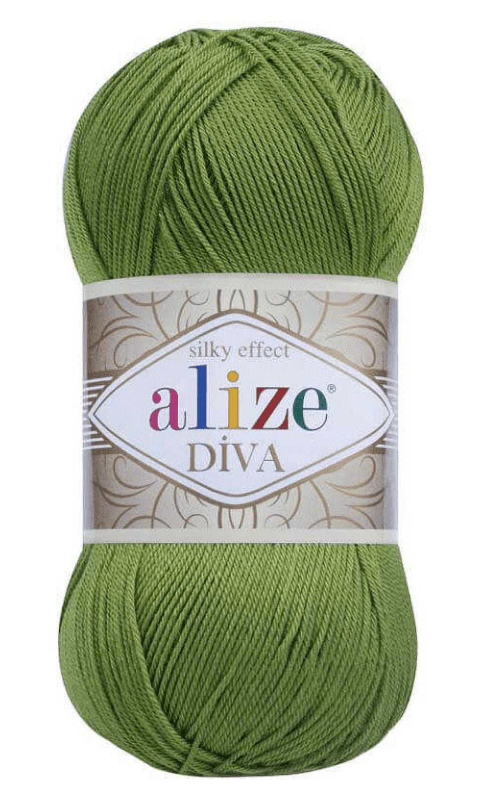 Alize Diva Rope 210 Green - Walmart.com