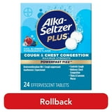 Alka-Seltzer Plus Powerfast Fizz Cough & Chest Congestion Medicine ...