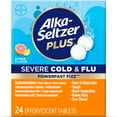Alka-Seltzer Plus Powerfast Fizz Severe Cold & Flu Medicine, Citrus ...