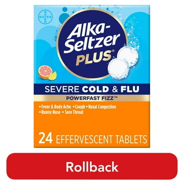 Equate Effervescent Cold Relief, 48 Tablets - Walmart.com