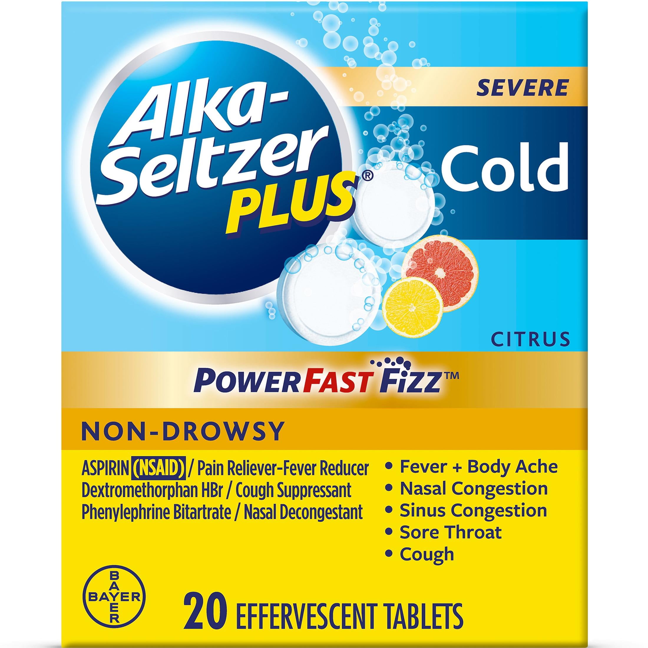Alka Seltzer Plus Cold And Cough