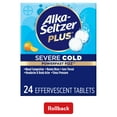 Alka-Seltzer Plus Powerfast Fizz Severe Cold Medicine, Orange Zest ...