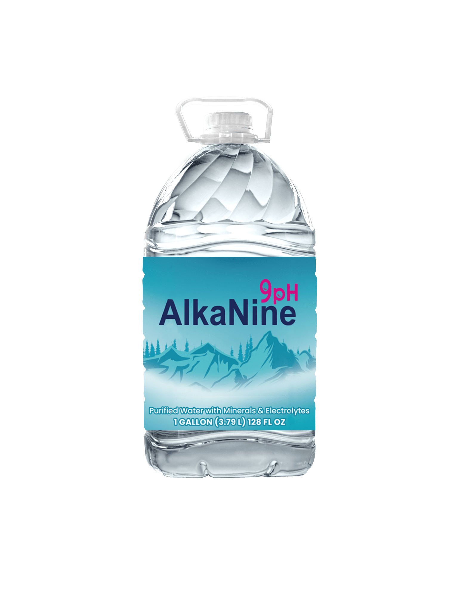 AlkaNine, 9pH Alkaline Water, 128 oz - Walmart.com