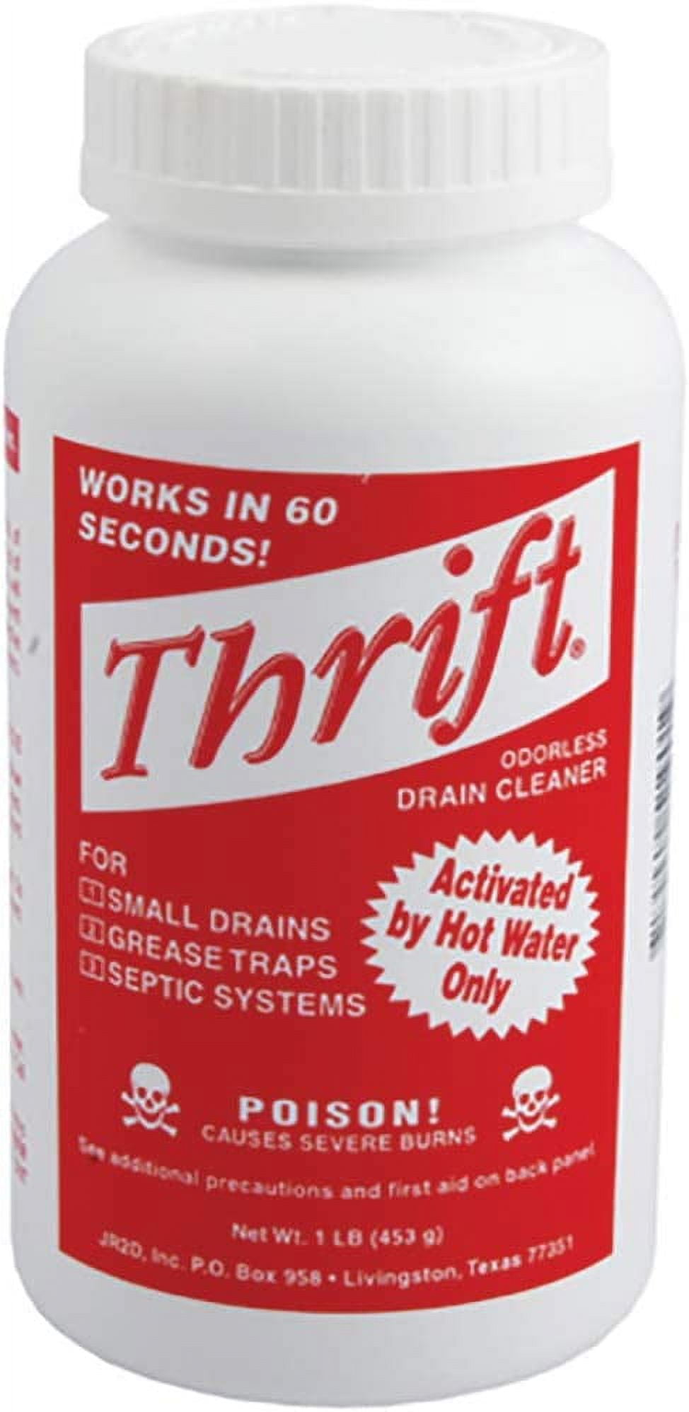 Alkaline Based 1-Pound Granular Drain Cleaner (Red, 4-Pack) - Walmart.com