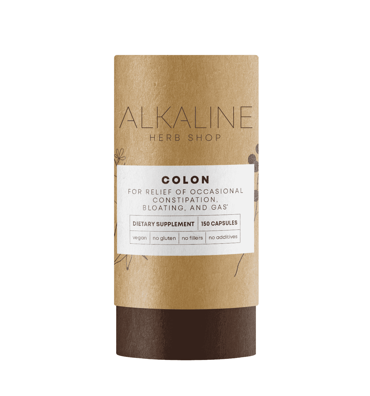 Alkaline Herb Shop: Colon Supplement, Happy Colon, 150 Vegetable ...