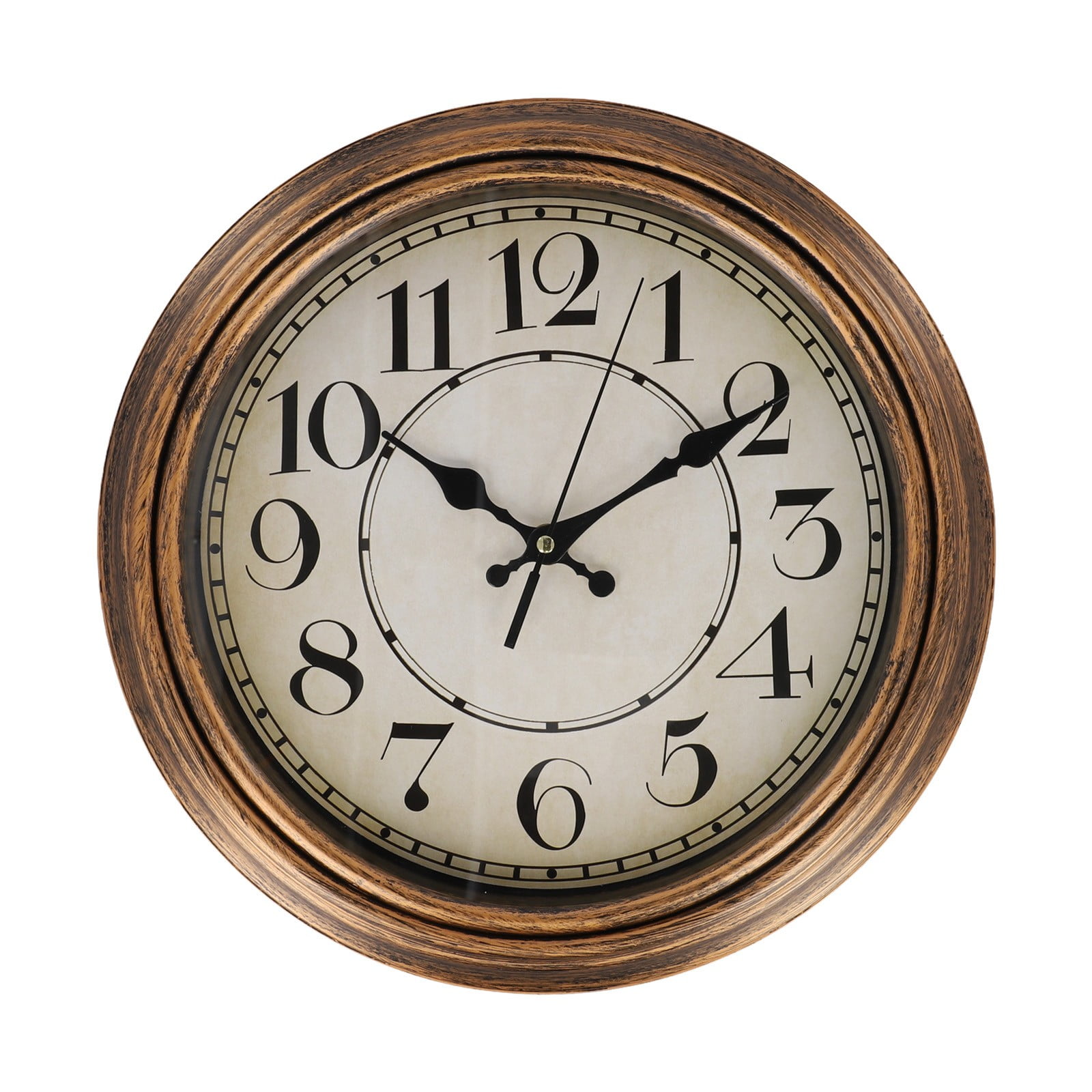 Alkaline Or Rechargeable Batteries Inch Wall Clock Battery Operated ...