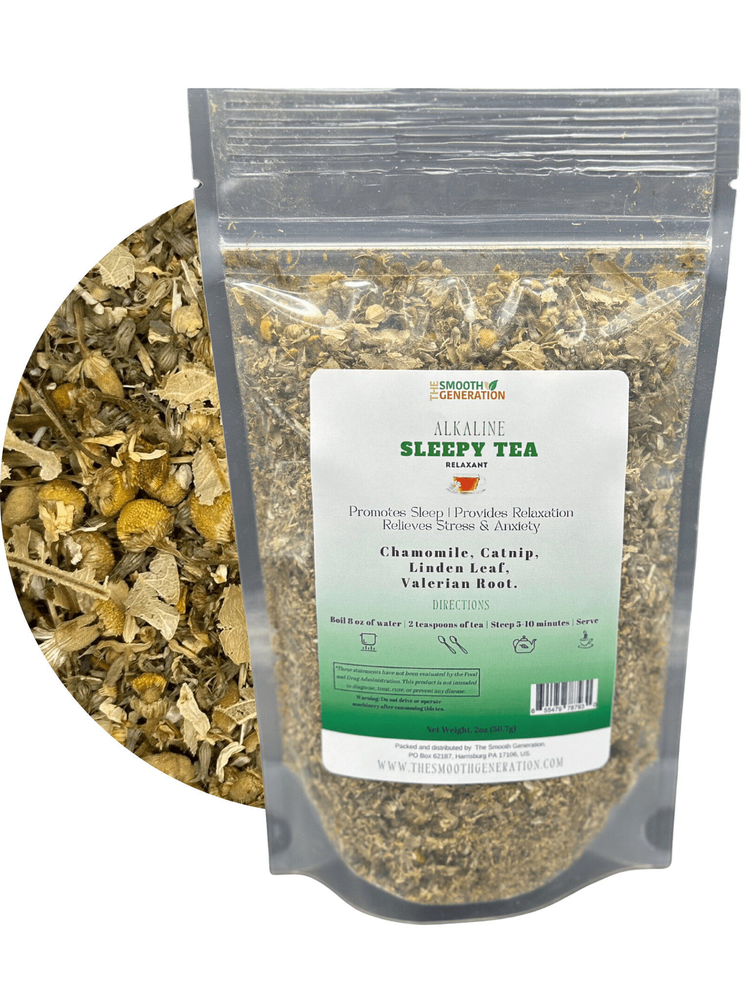 Alkaline Sleepy Tea - 100% Wildcrafted Herbs - Walmart.com