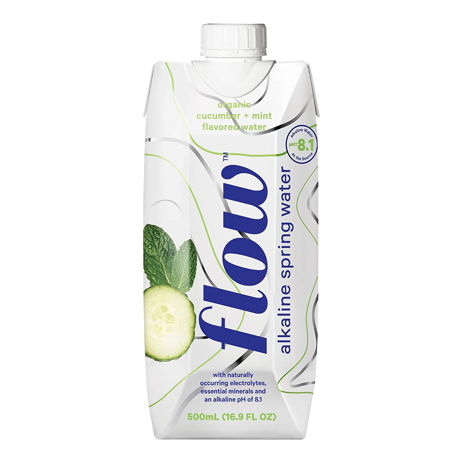 Alkaline Spring Water - Cucumber and Mint Flavored Naturally Alkaline ...