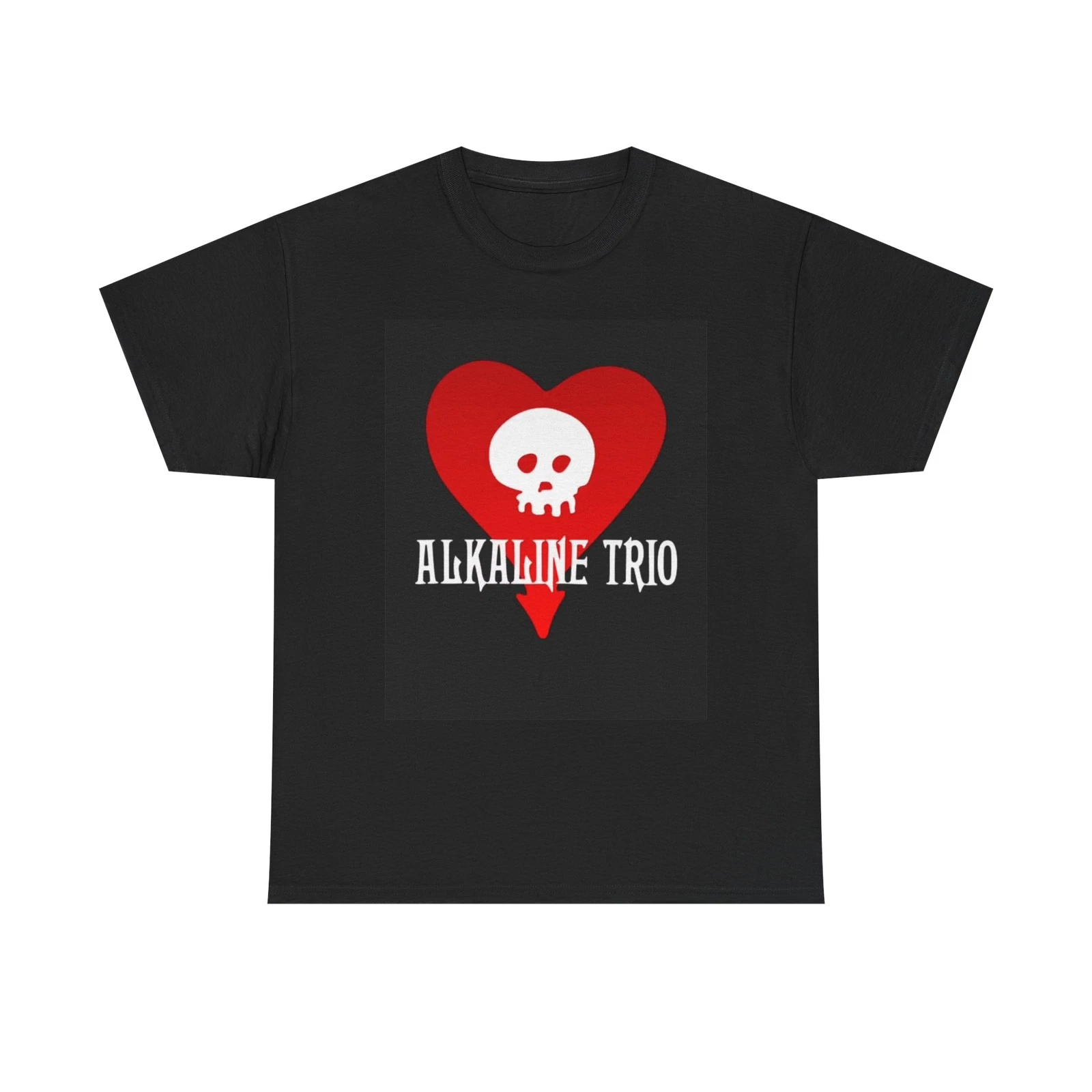 Alkaline Trio Tshirt Vintage Punk Rock Heart Merch Unisex Heavy Cotton ...