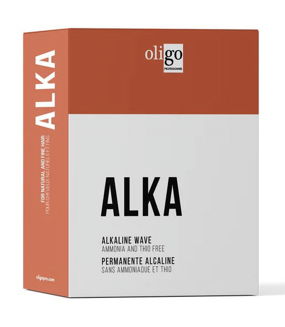 {Alkaline Wave Kit} Oligo ALKA Alkaline Wave Kit w/ SLEEKSHOP Hair Rat Tail Steel Pin Comb for ...