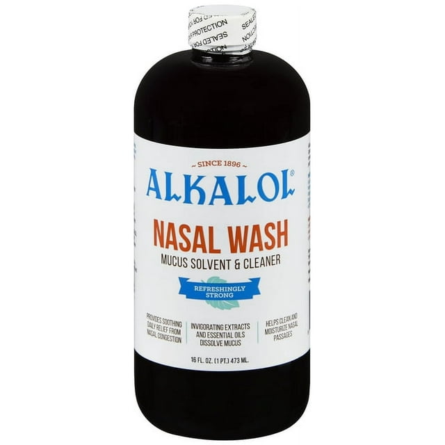 Alkalol Nasal Wash Liqiud 16 oz EACH - Walmart.com