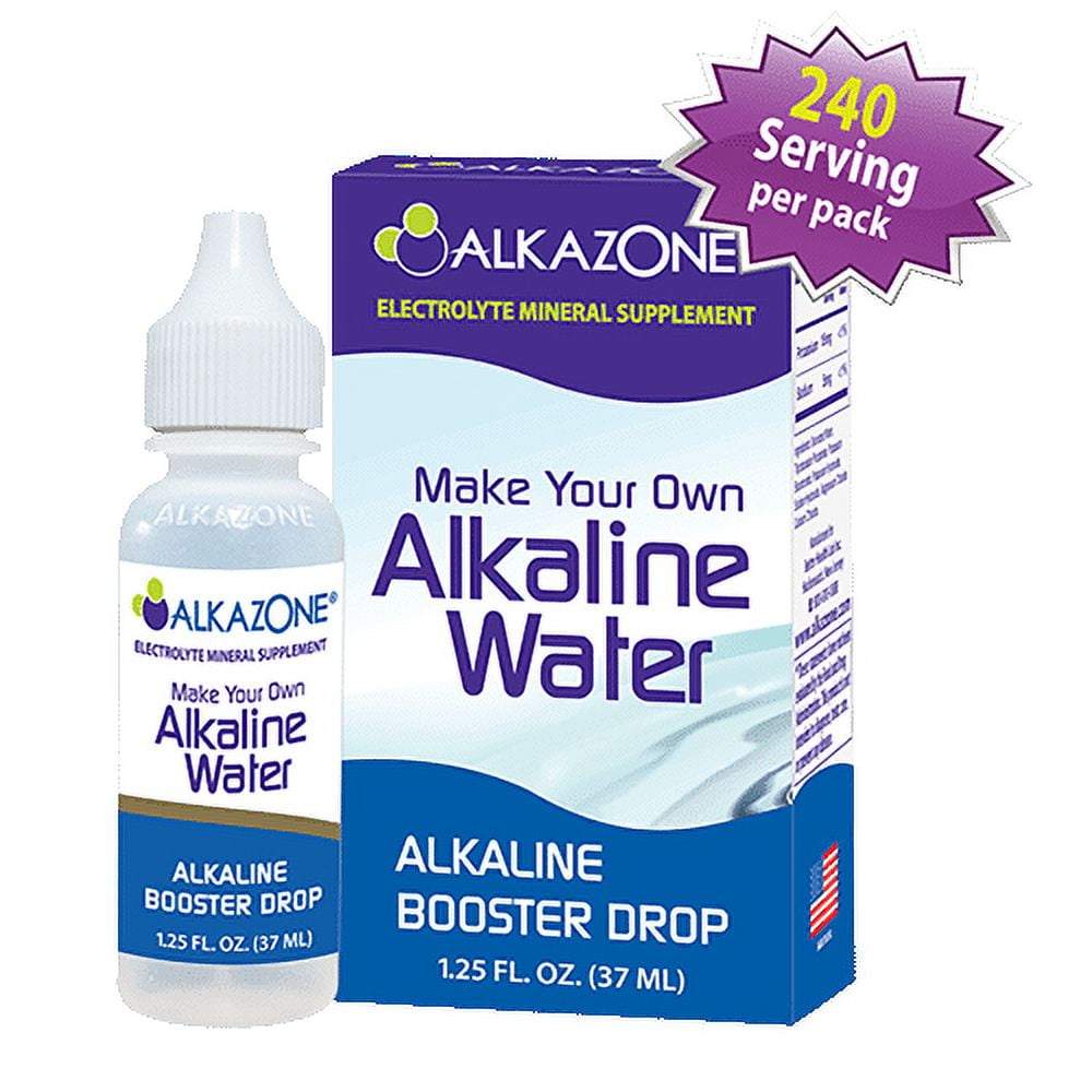 Alkazone - Alkaline Water Drops - 1 Each - 1.25 Fz - Walmart.com