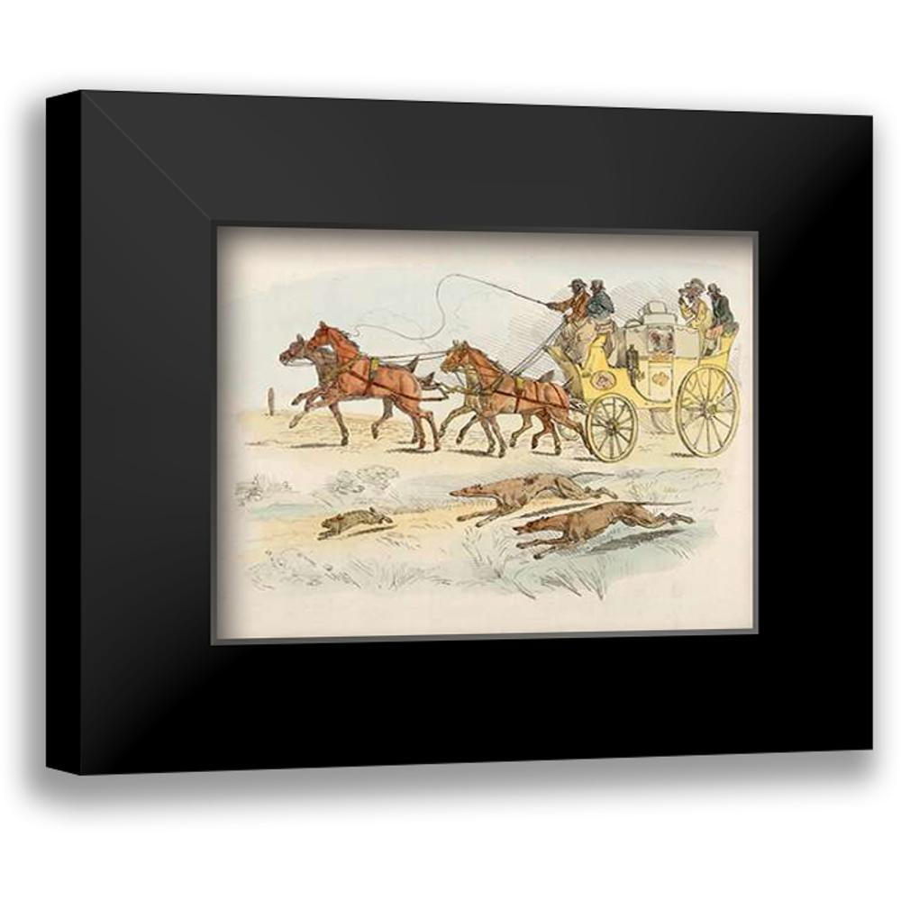 Alken, Henry Thomas 18x15 Black Modern Framed Museum Art Print Titled ...