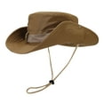 Alkepwun Sun Hats for Women Wide Brim Foldable Adjustable Drawstring UV ...