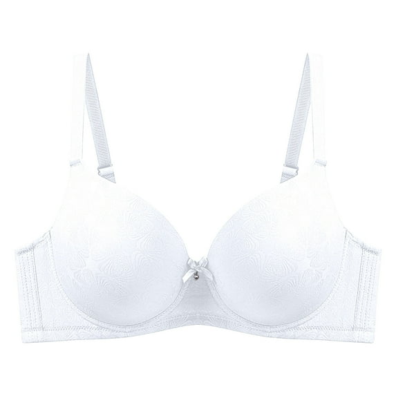 Alkepwun Underwire Bras for Women Plus Size Lace Full Coverage Push Up ...