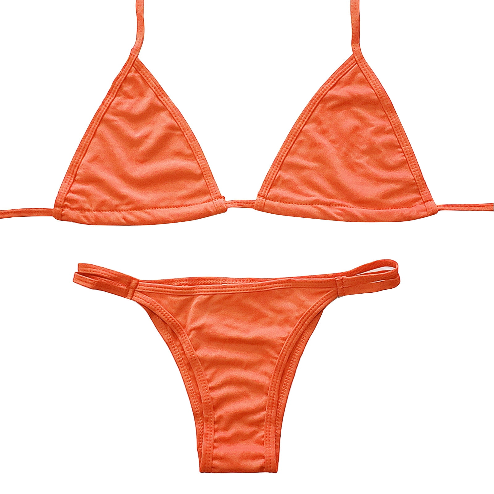 Alkepwun Womens Swimsuit Cheeky High Cut Sexy Two Piece Swimsuit Cute ...