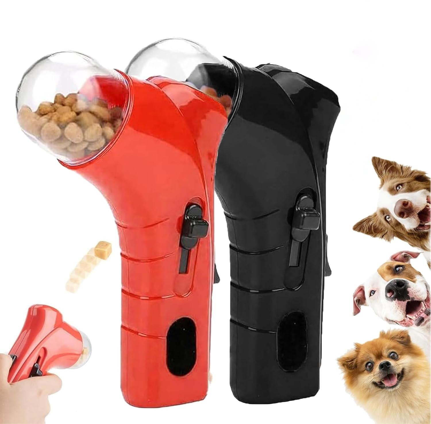 Alkyne Cat Treat Launcher Gun,Cat Treat Launcher, Pet Food Dispenser ...