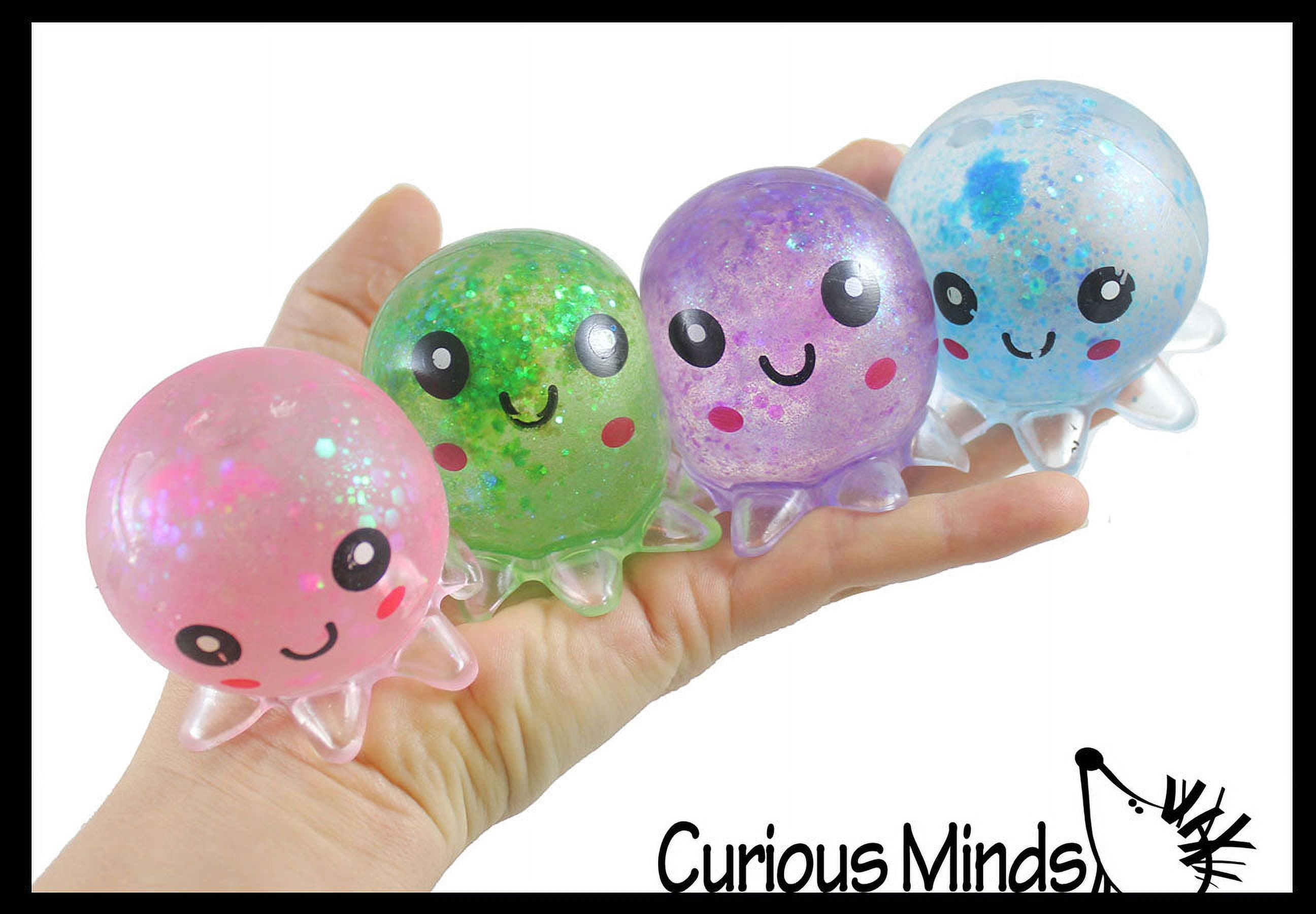 All 4 Octopus Sugar Ball - Syrup Molasses Thick Glue/Gel Stretch Ball ...