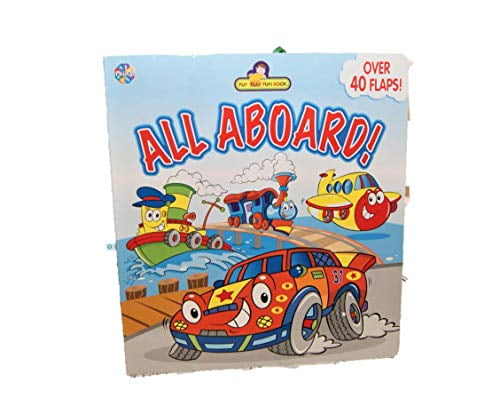 Pre-Owned All Aboard (Flip Flap Fun Book) Paperback - Walmart.com