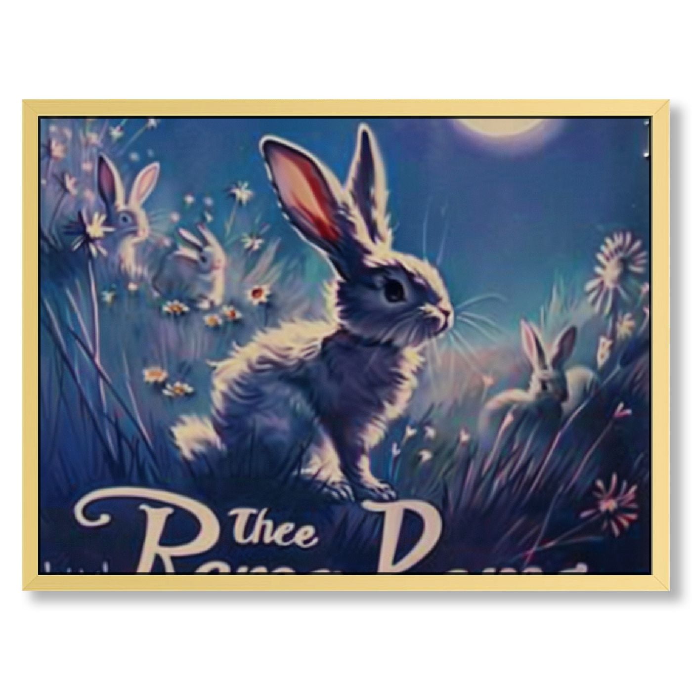 All Aboard For Dreamland Poster - Retro Children's Lullaby Print ...