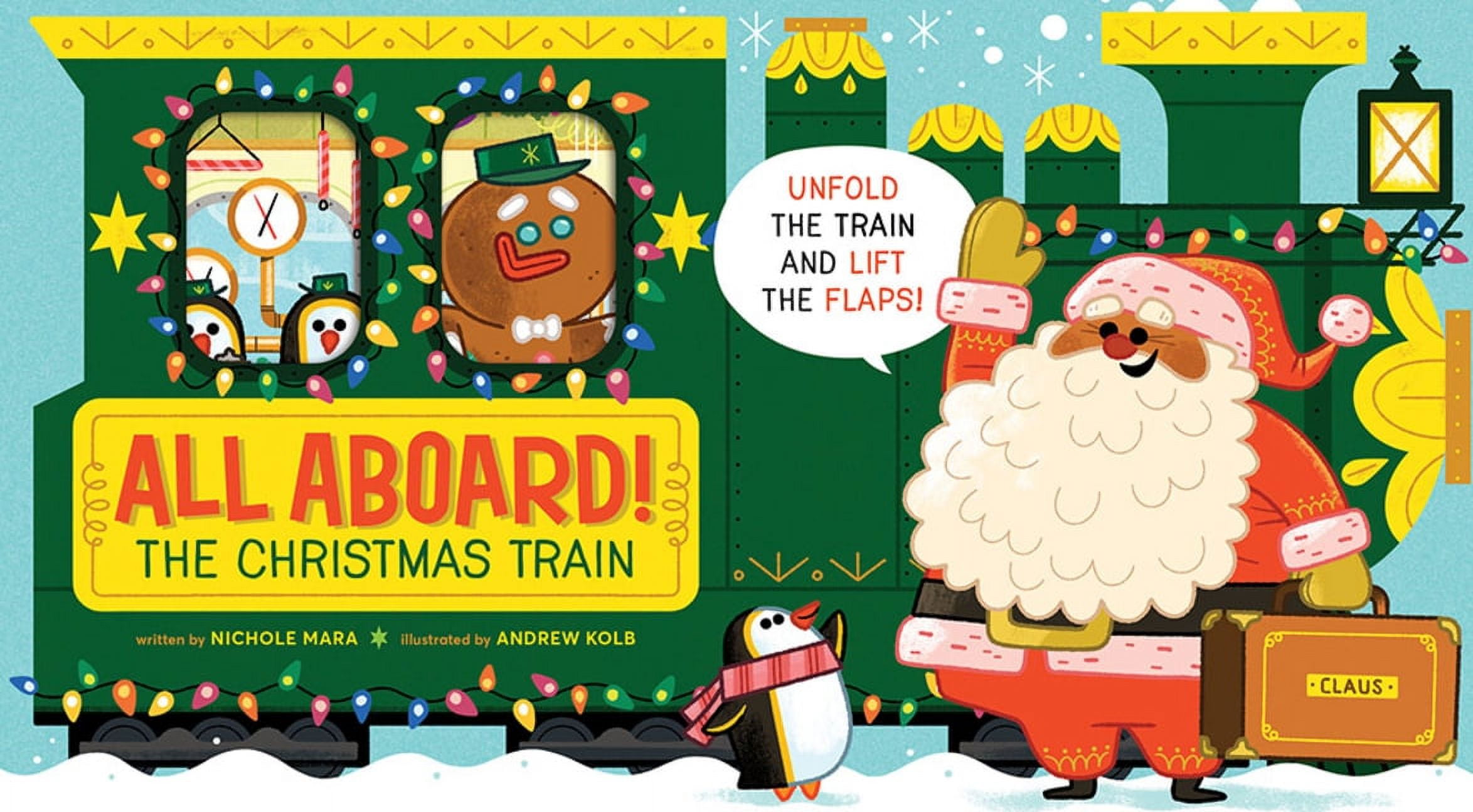 All Aboard! the Christmas Train (Board Book) - Walmart.com