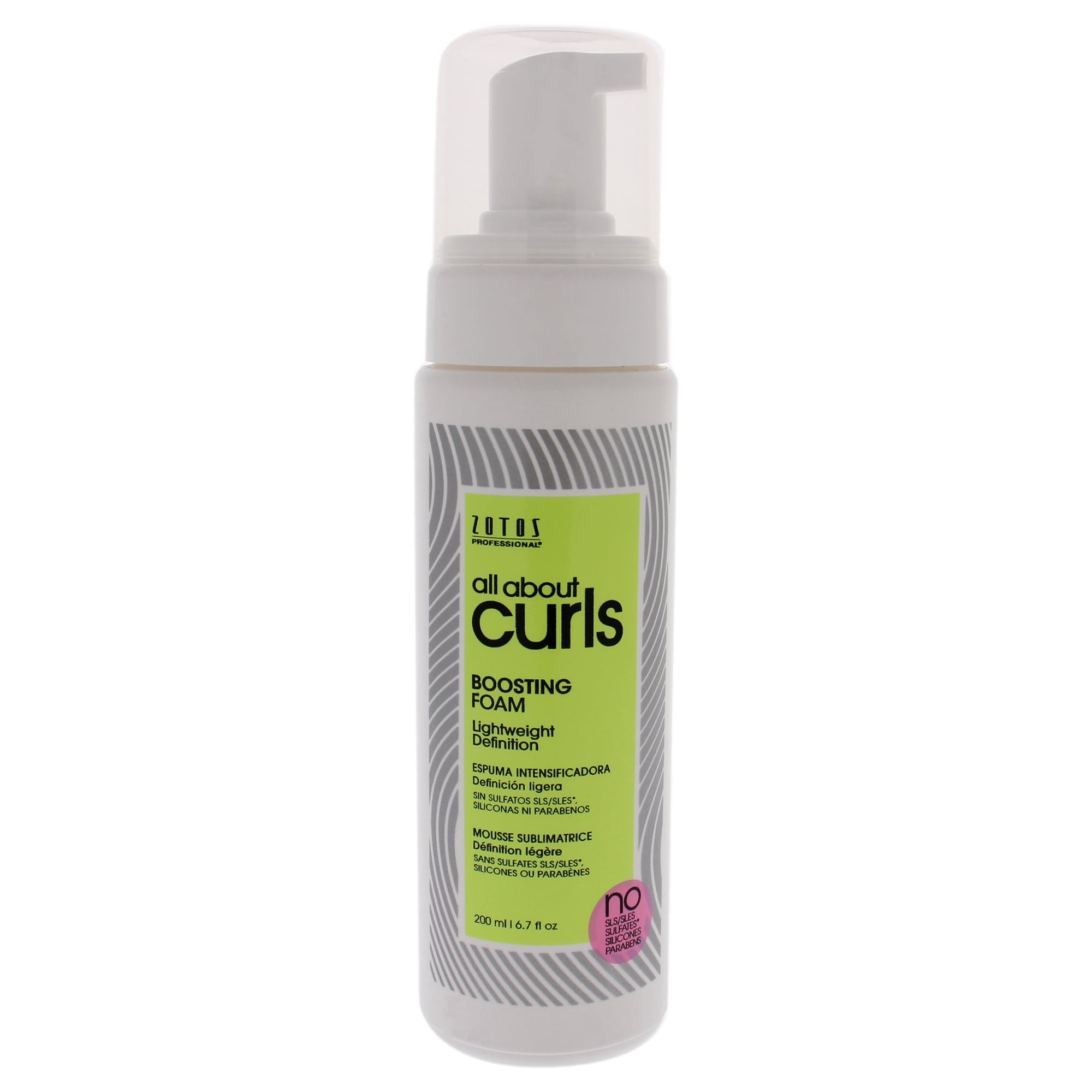 All About Curls Boosting Foam - Lightweight, Moisture and Frizz Control ...