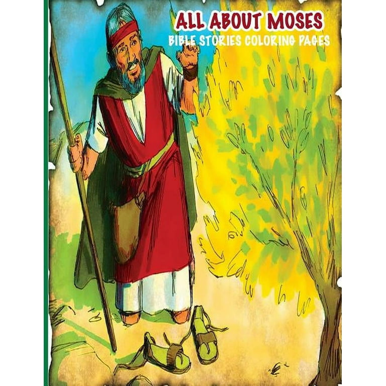 moses staff coloring page