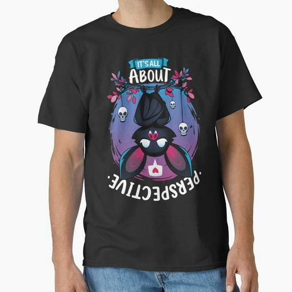 All About Perspective Cute Creepy Bat Love Graphic H4124 Unisex T-Shirt ...
