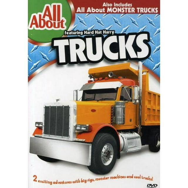 All About Trucks & Monster Trucks (DVD) - Walmart.com