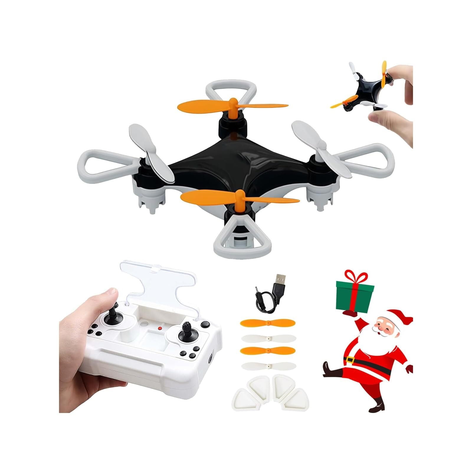 All-Ages Mini Drone with Easy Stunt Flights & 360° Tricks, Mini Drone ...