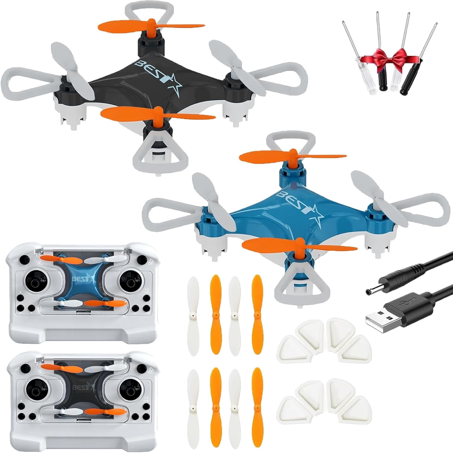 All-Ages Mini Drone with Easy Stunt Flights & 360° Tricks - Perfect ...