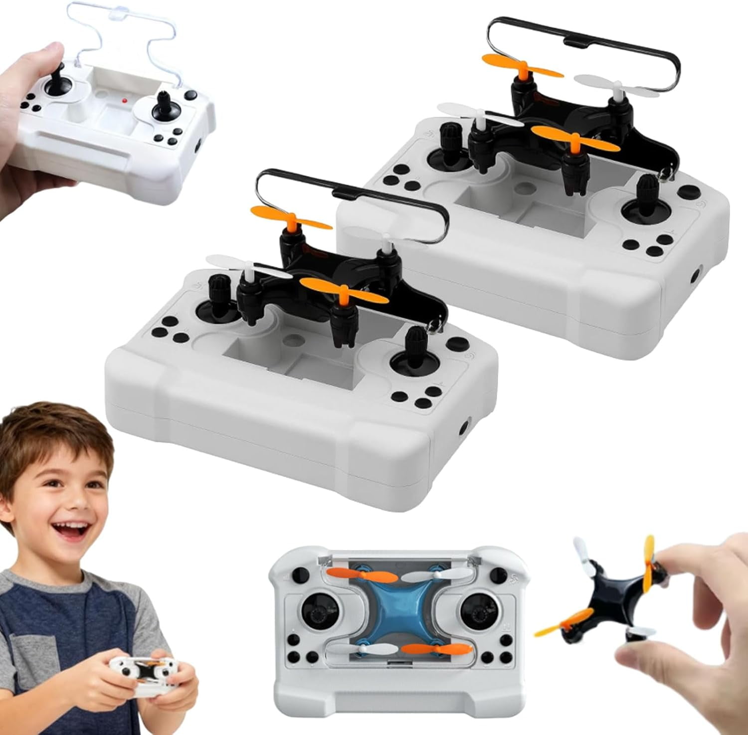 All-Ages Mini Drone with Easy Stunt Flights & 360° Tricks - Perfect ...